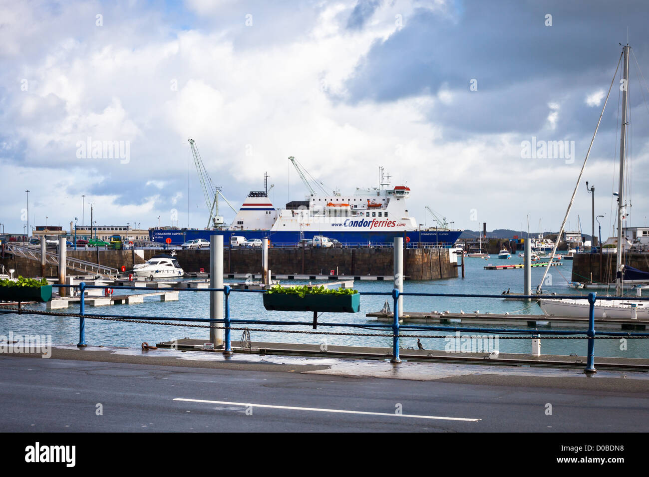Condor Ferry in Guernsey, November 2012 Stock Photo - Alamy