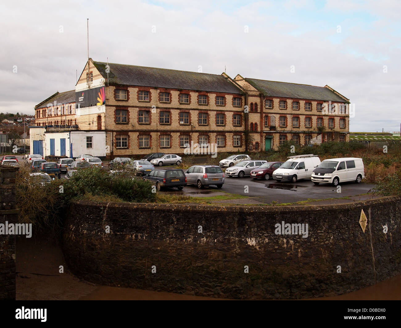 The old Shapland & Petter factory in Barnstable Devon, England, It ...