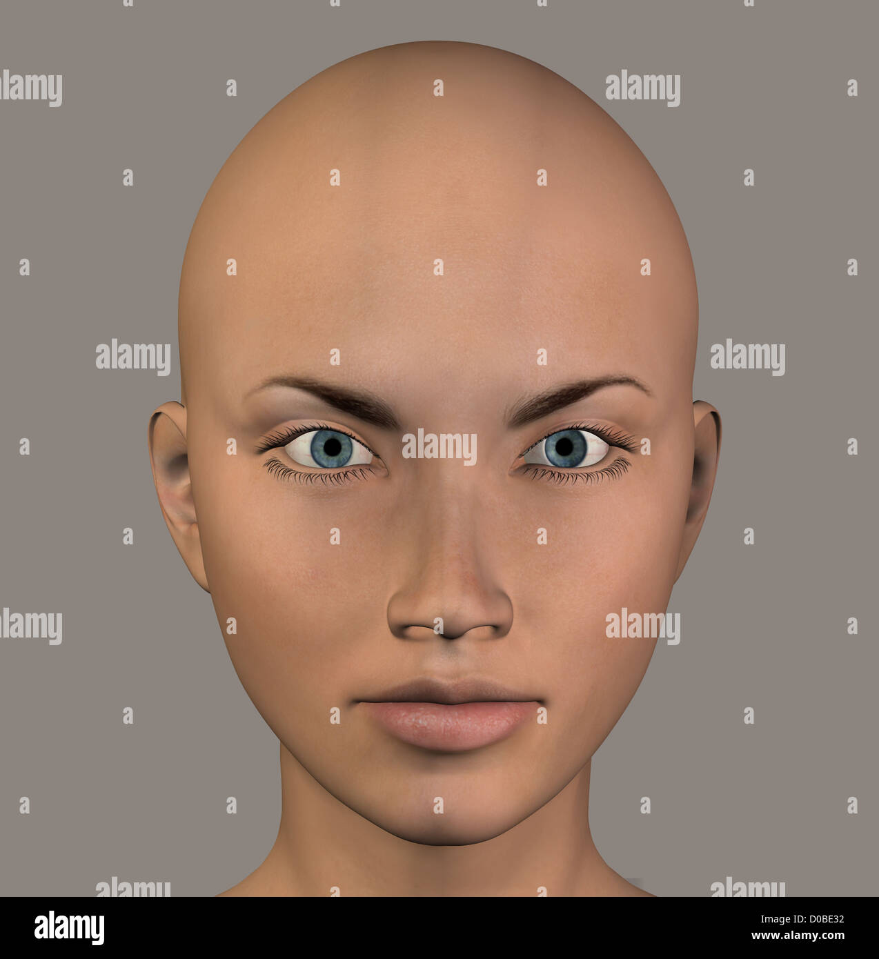 3d portrait hi-res stock photography and images - Alamy