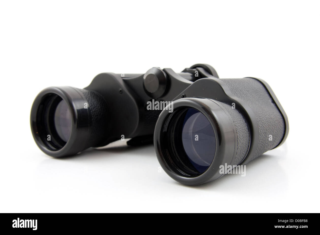 Field glass isolated on white background Stock Photo - Alamy