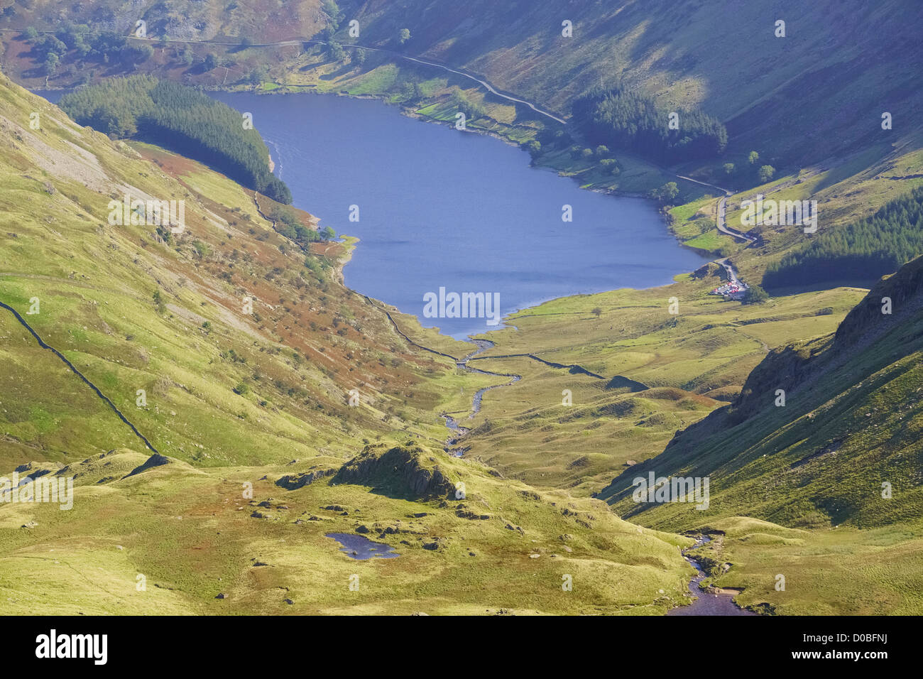 Haweswater Reservoir From Mardale Ill Bell in the Lake District Stock ...
