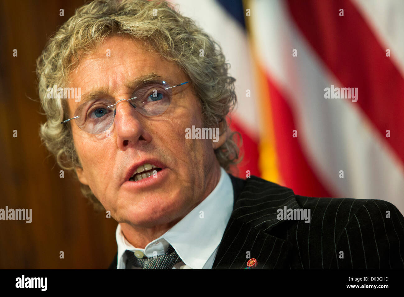 Roger Daltrey, lead singer of The Who Stock Photo - Alamy