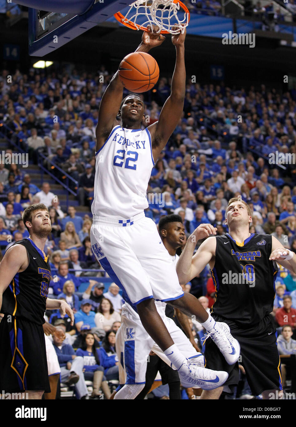 Kentucky wildcats forward alex poythress 22 hi-res stock photography ...