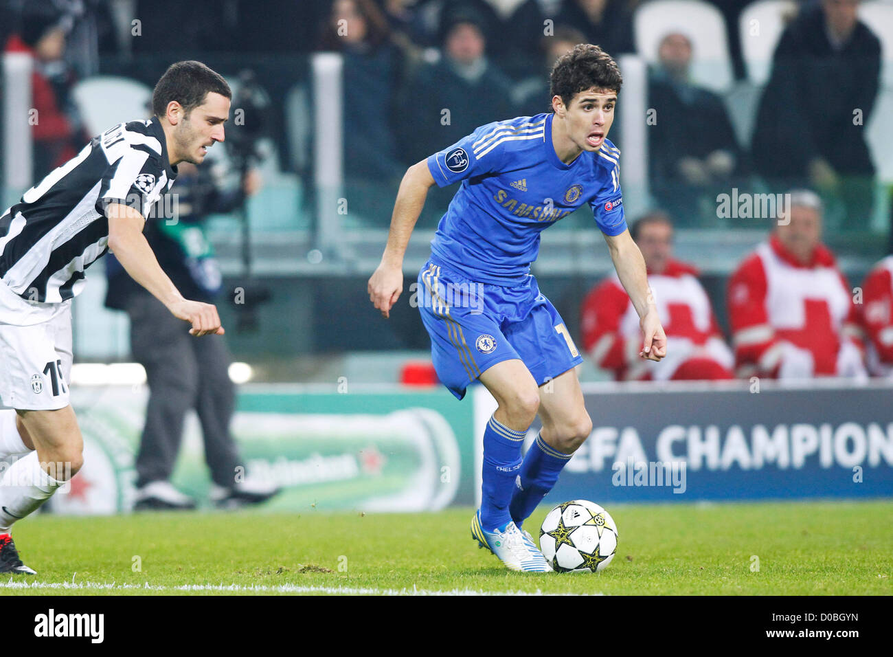 Oscar (Chelsea), NOVEMBER 20, 2012 - Fooball / Soccer : UEFA Champions ...