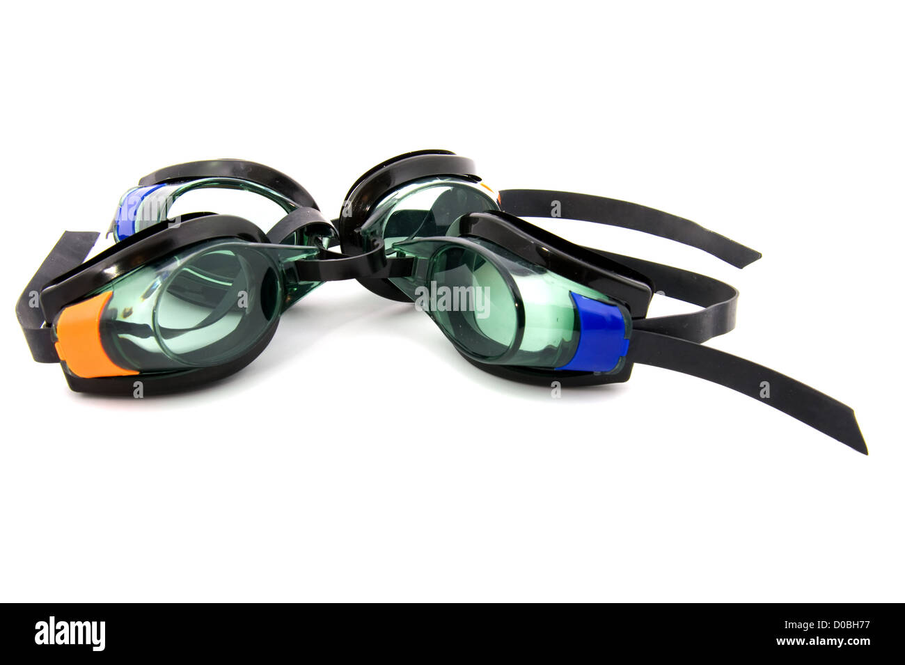 Dive goggles, isolated on white background Stock Photo - Alamy