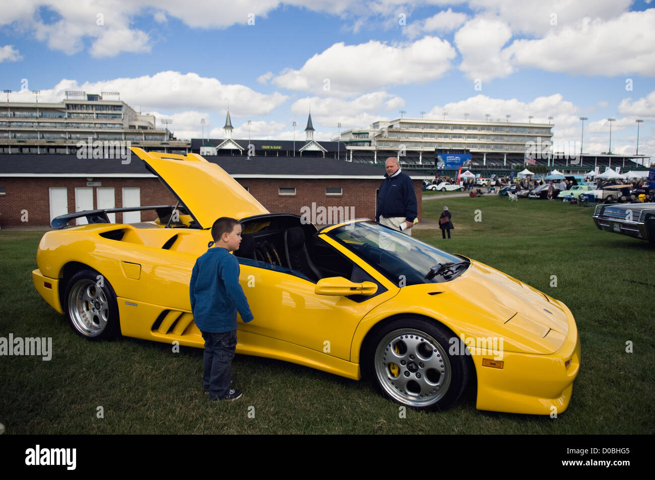 Blue Lamborghini High Resolution Stock Photography and Images - Alamy