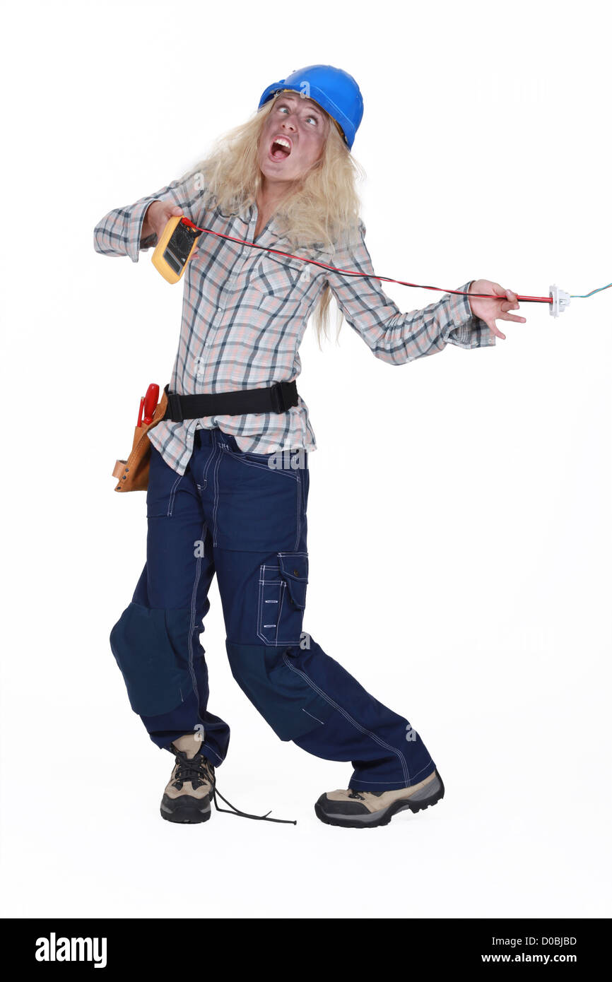 Power line electrocuted hi-res stock photography and images - Alamy