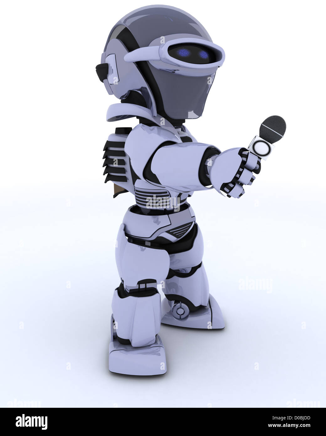 Robot microphone hi-res stock photography and images - Alamy