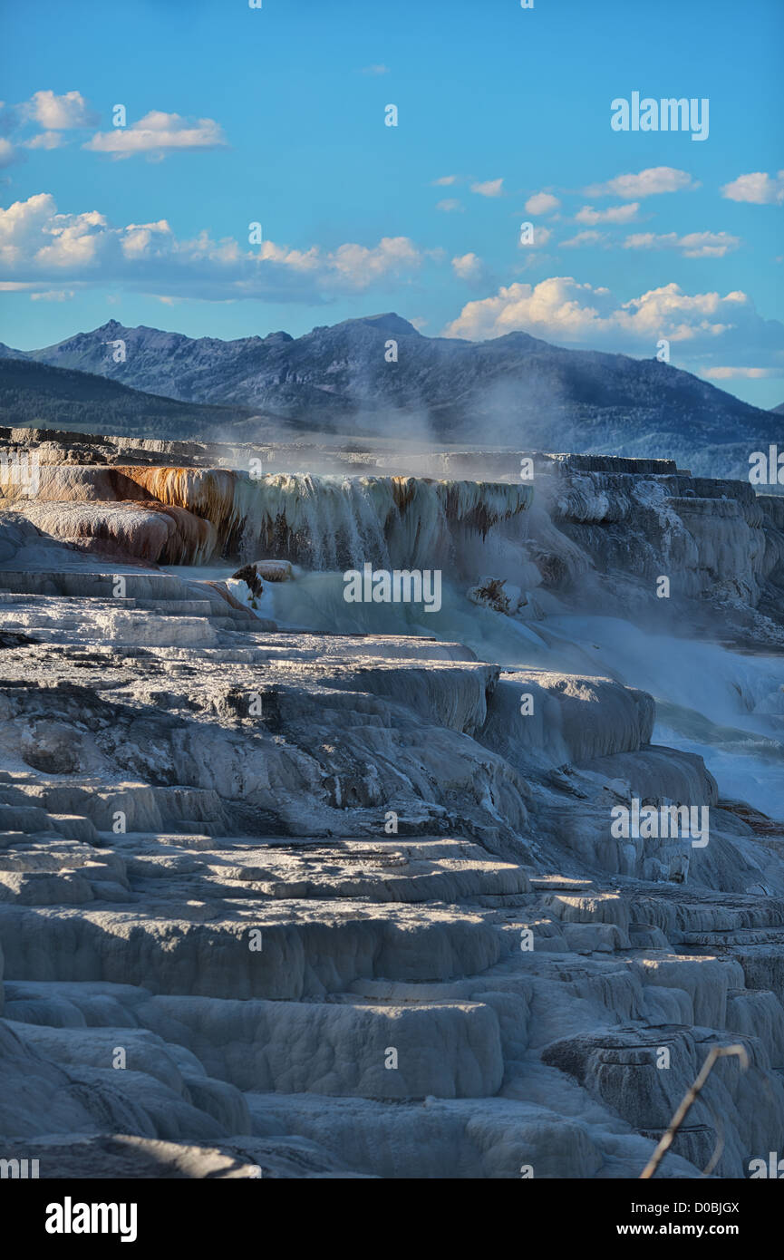 Canary springs in yellowstone hi-res stock photography and images - Alamy