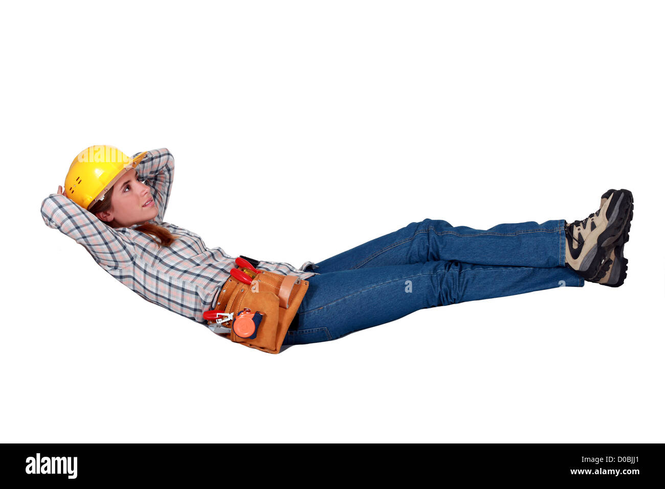 Lie down Cut Out Stock Images & Pictures - Alamy