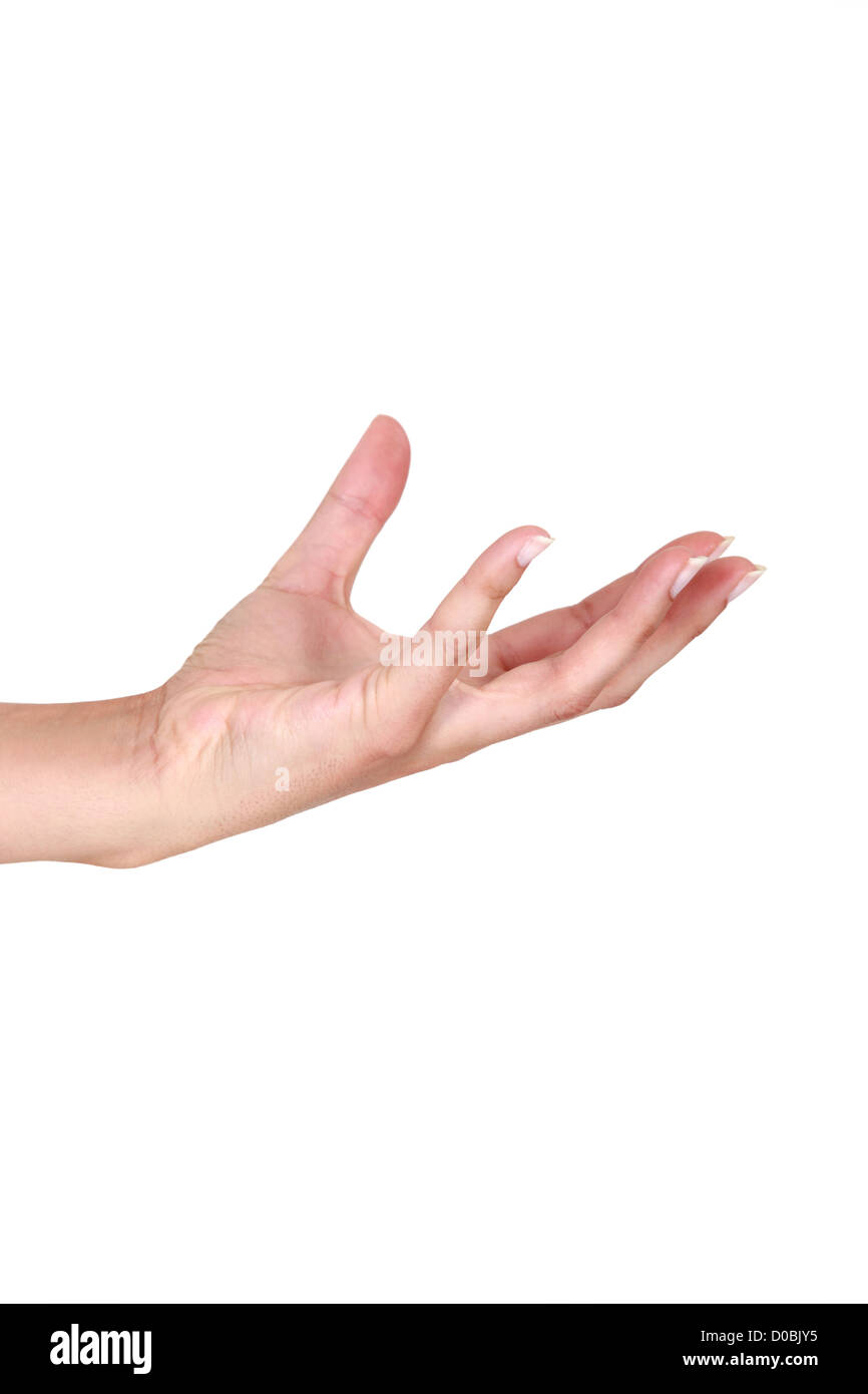 Arm man grabbing Cut Out Stock Images & Pictures - Alamy