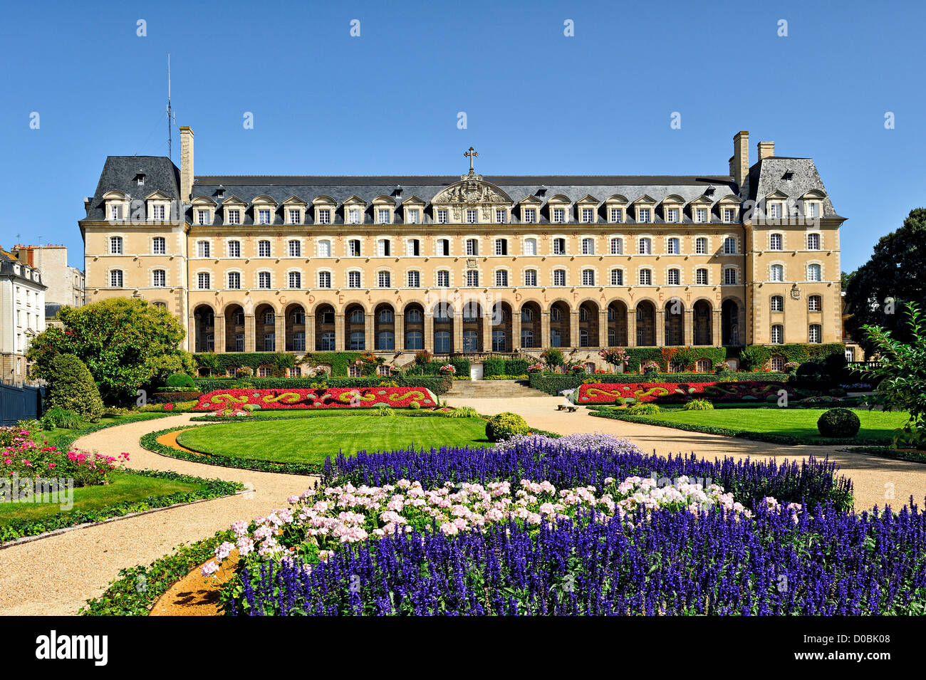 Saint Georges palace, Rennes, France Stock Photo - Alamy