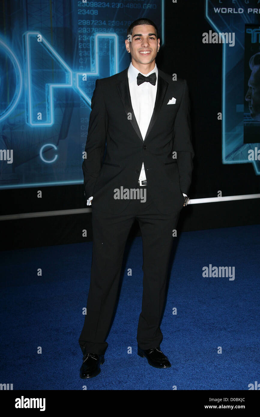 Anis Cheurfa Los Angeles Premiere of "Tron: Legacy" held at the El ...