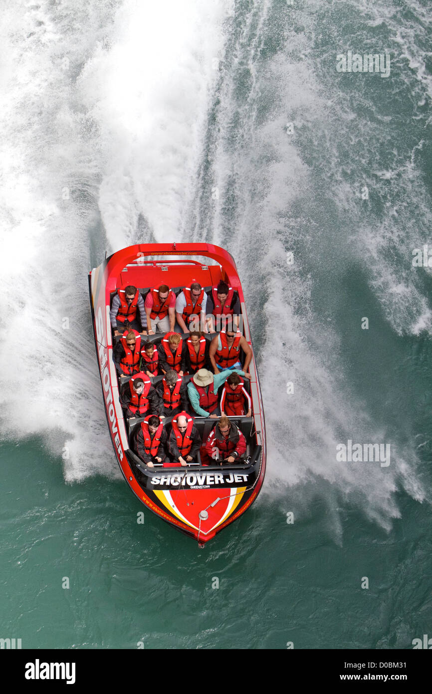 Jet boating queenstown new zealand hi-res stock photography and images ...