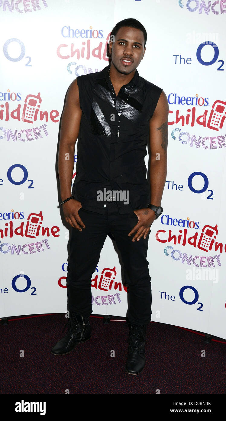 Jason Derulo The Cheerios's Childline Concert 2010 at the O2 Arena ...