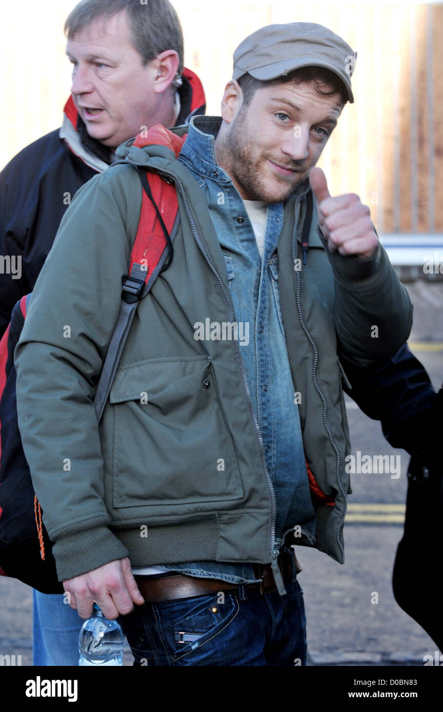Matt Cardle arrives at 'The X Factor' studios London, England - 12.12. ...