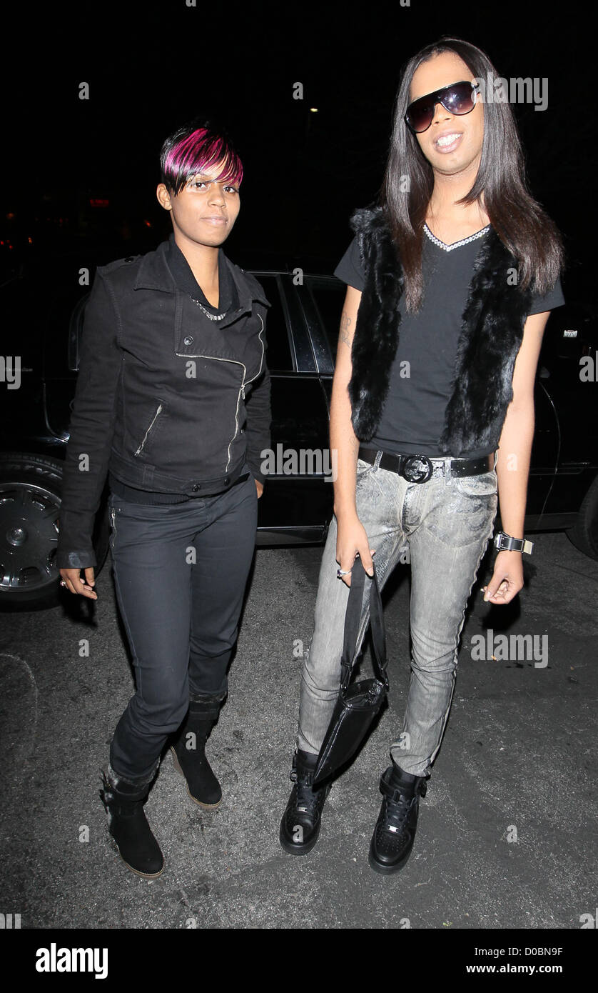 Kelly Dodson and Antoine Dodson attends Rapper Bobby V aka Bobby ...