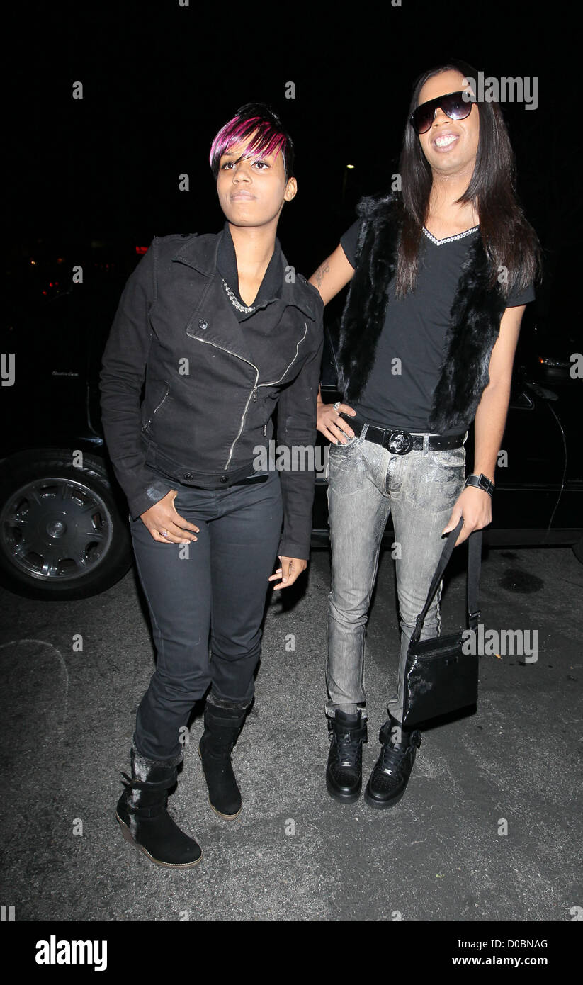 Kelly Dodson and Antoine Dodson attends Rapper Bobby V aka Bobby ...