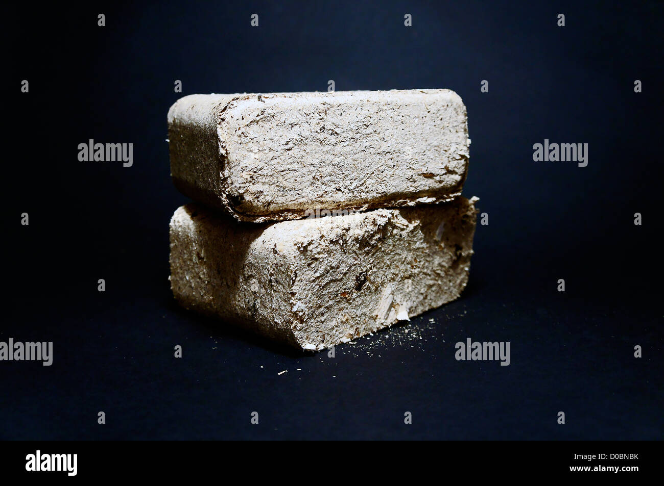 illustrative, compressed wood chips, charcoal briquettes made from ...