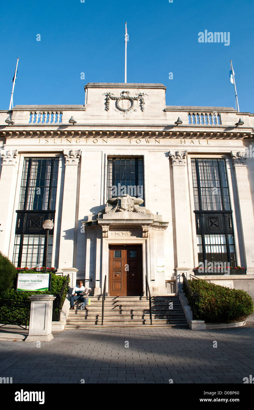 Islington town hall hi-res stock photography and images - Alamy