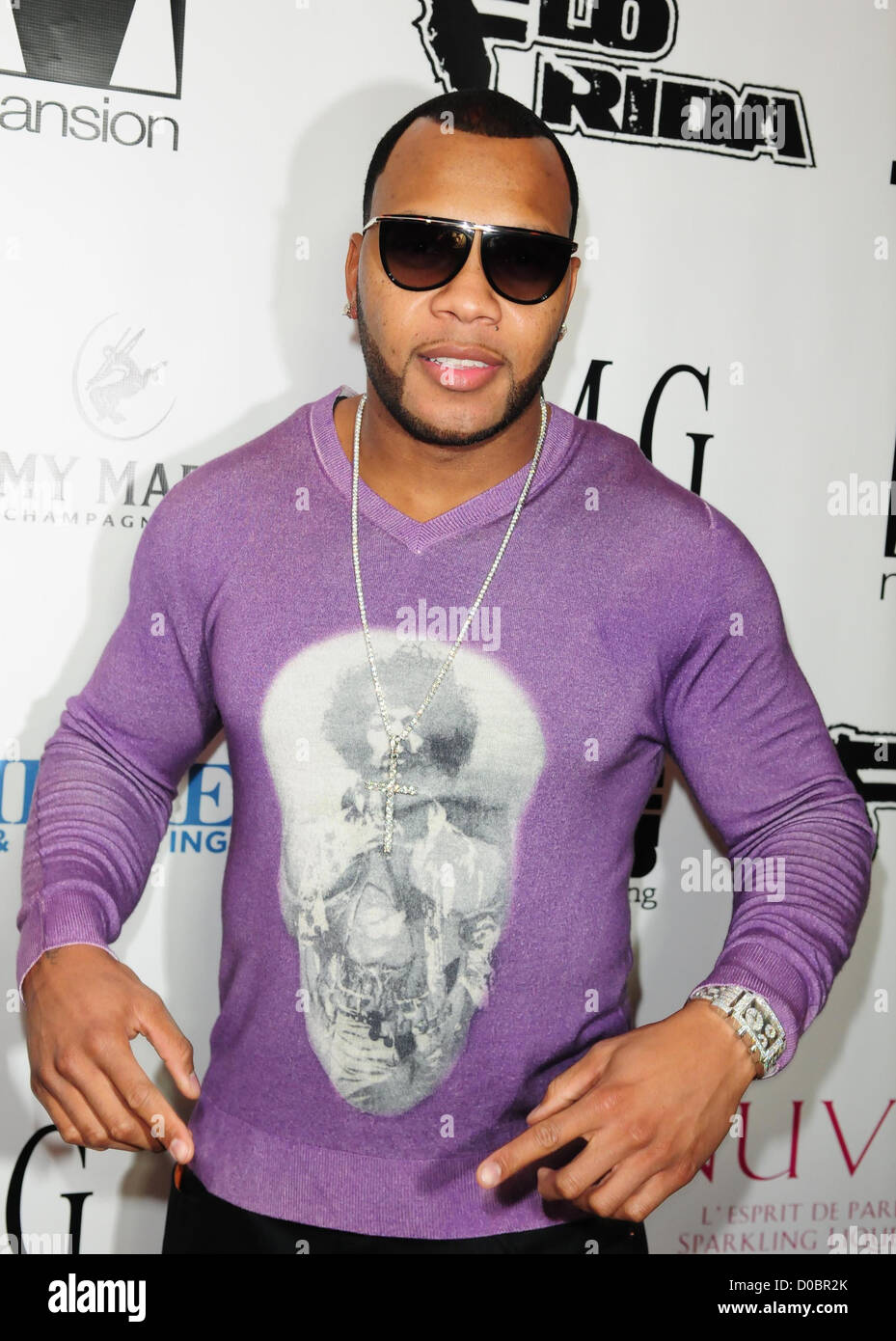 Flo Rida attends his Album Release Party ' One Flo Pt. 1' at Mansion ...