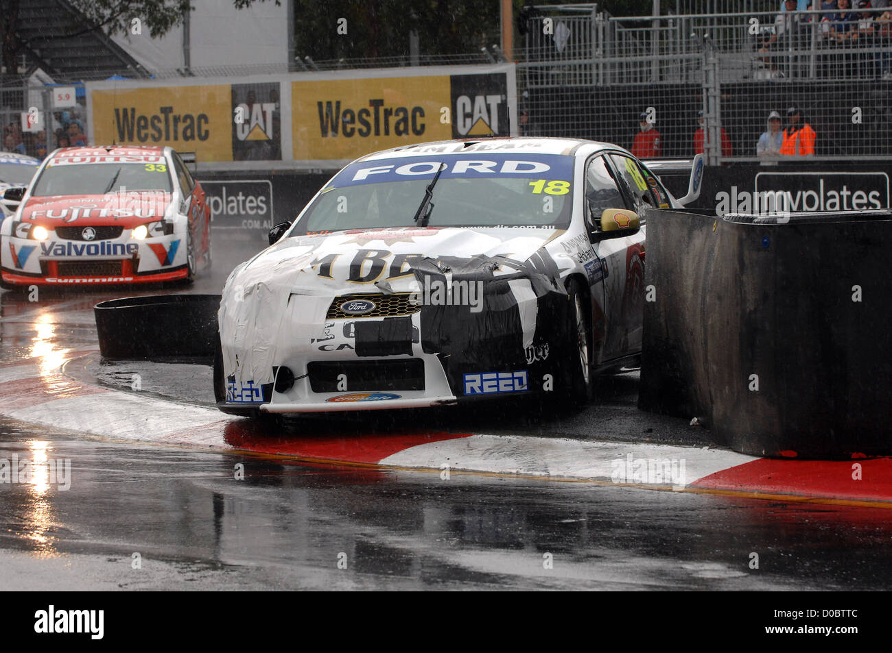 Skateboarder Tony Hawk performed at the Sydney Telstra 500 V8 Supercar ...