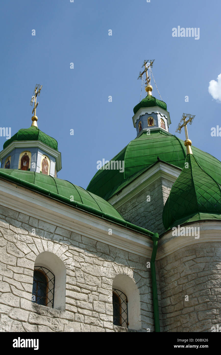 church towers, Greek Catholic Church, Ukraine Stock Photo - Alamy