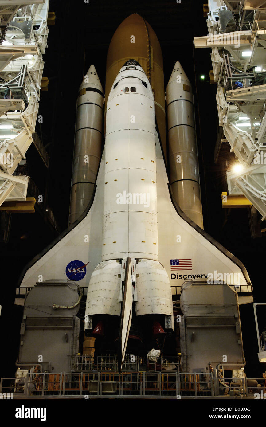 Space Shuttle Discovery Begins Her Historic Return to Flight Stock ...