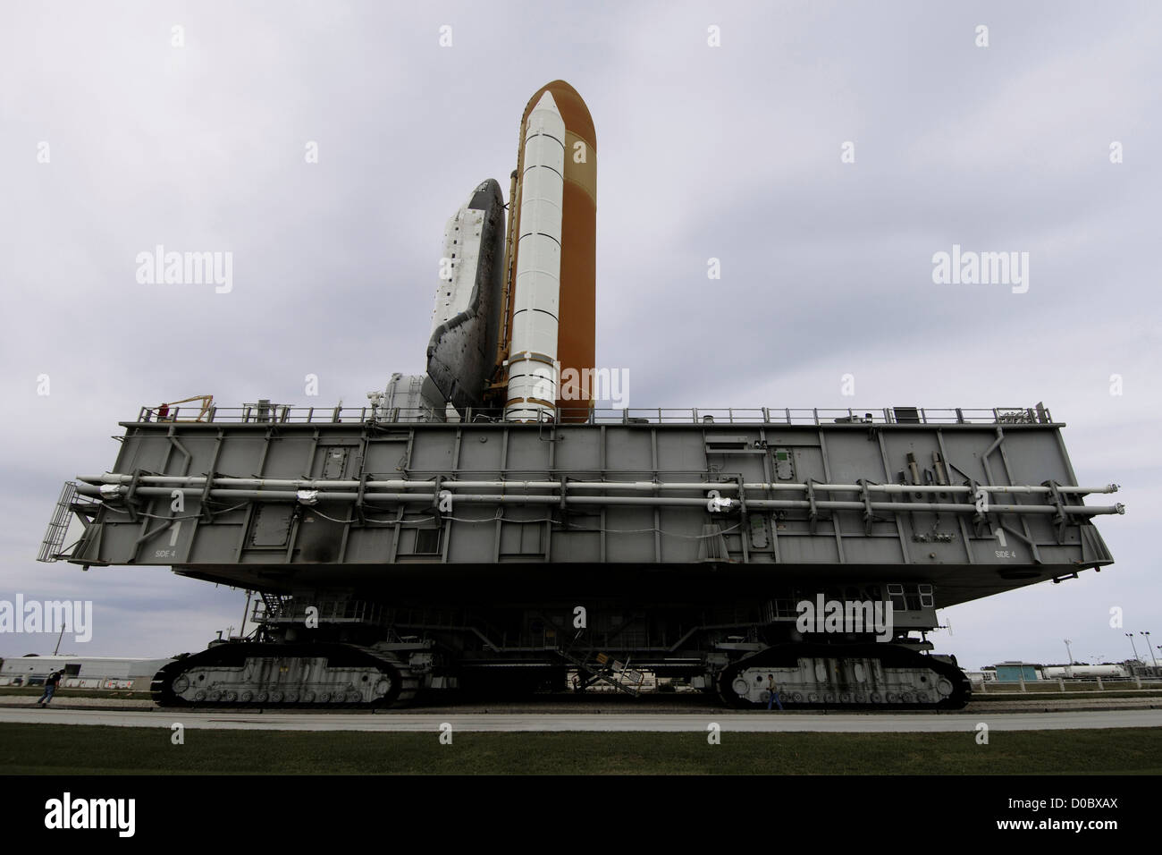 Space Shuttle Discovery Begins Her Historic Return to Flight Stock ...