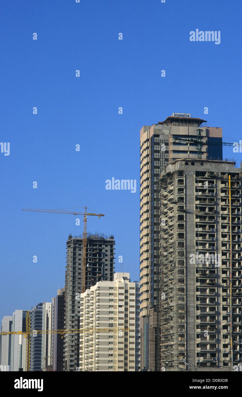 Skyscrapers under construction united hi-res stock photography and ...
