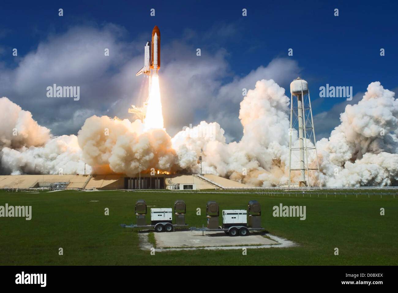 Launch of Space Shuttle Atlantis on STS-115 Stock Photo - Alamy