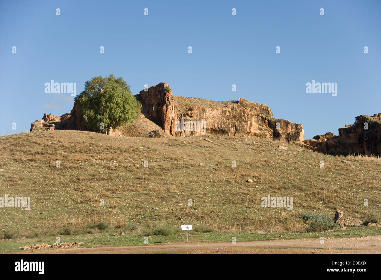 Chemtou the Roman pink marble quarry in Northern Tunisia Stock Photo ...