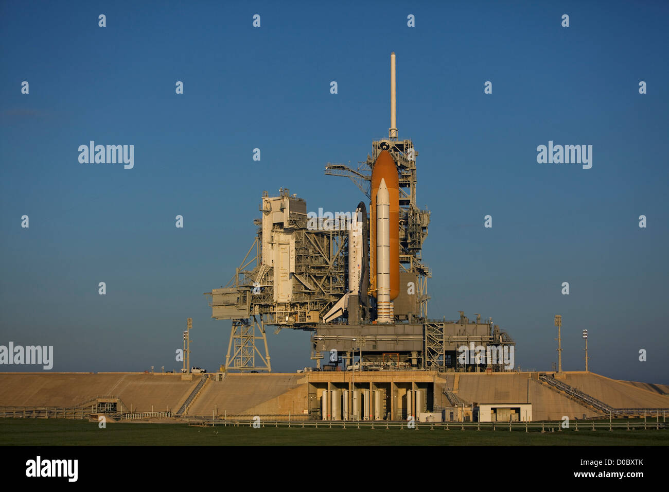 CAPE CANAVERAL Fla. - After rollback rotating service structure or RSS ...