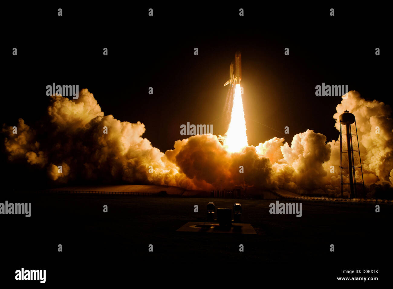 CAPE CANAVERAL Fla.- Billows smoke steam rise above Launch Pad 39A NASA ...