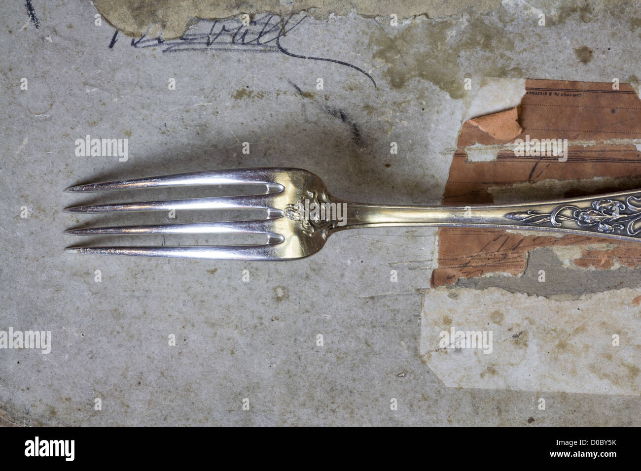 Silverware antique hi-res stock photography and images - Alamy
