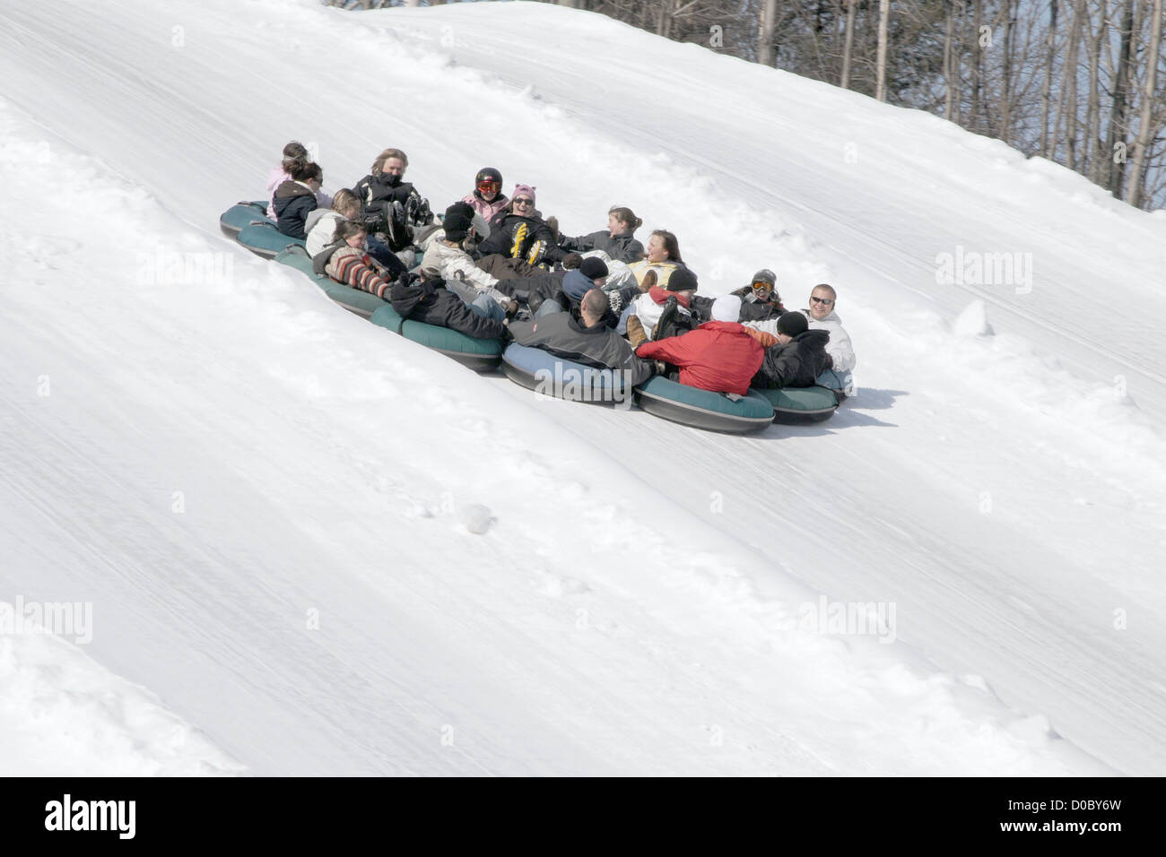 Tubing slope hi-res stock photography and images - Alamy