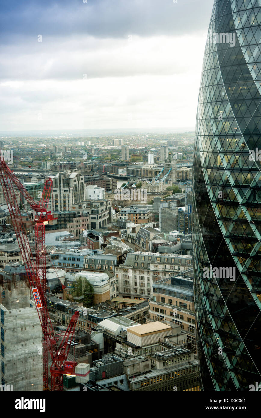The Gherkin building Stock Photo - Alamy