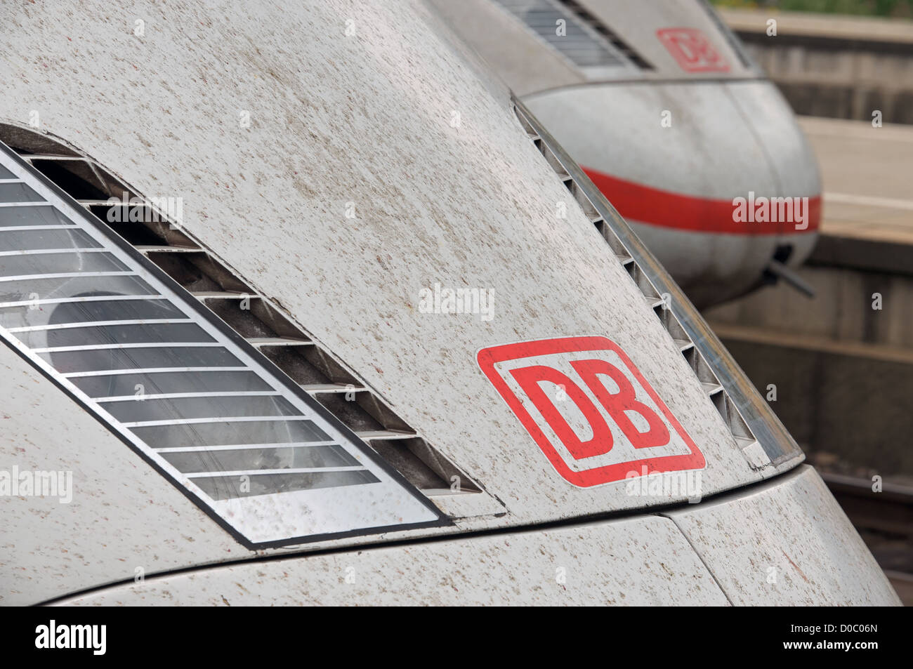 German Railways ICE (InterCity Express) passenger trains Stock Photo ...