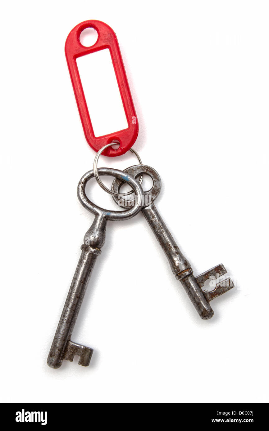 old key closeup on white background Stock Photo - Alamy
