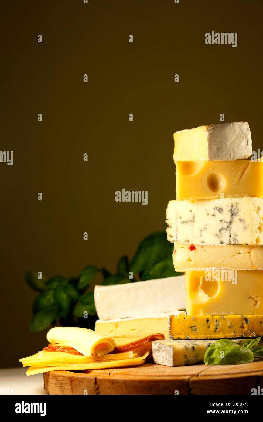 Pile of cheese hi-res stock photography and images - Alamy