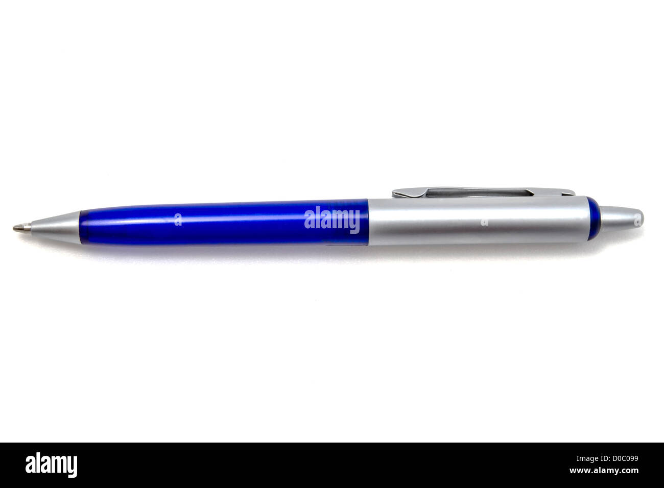 ballpoint pens isolated on white background Stock Photo - Alamy