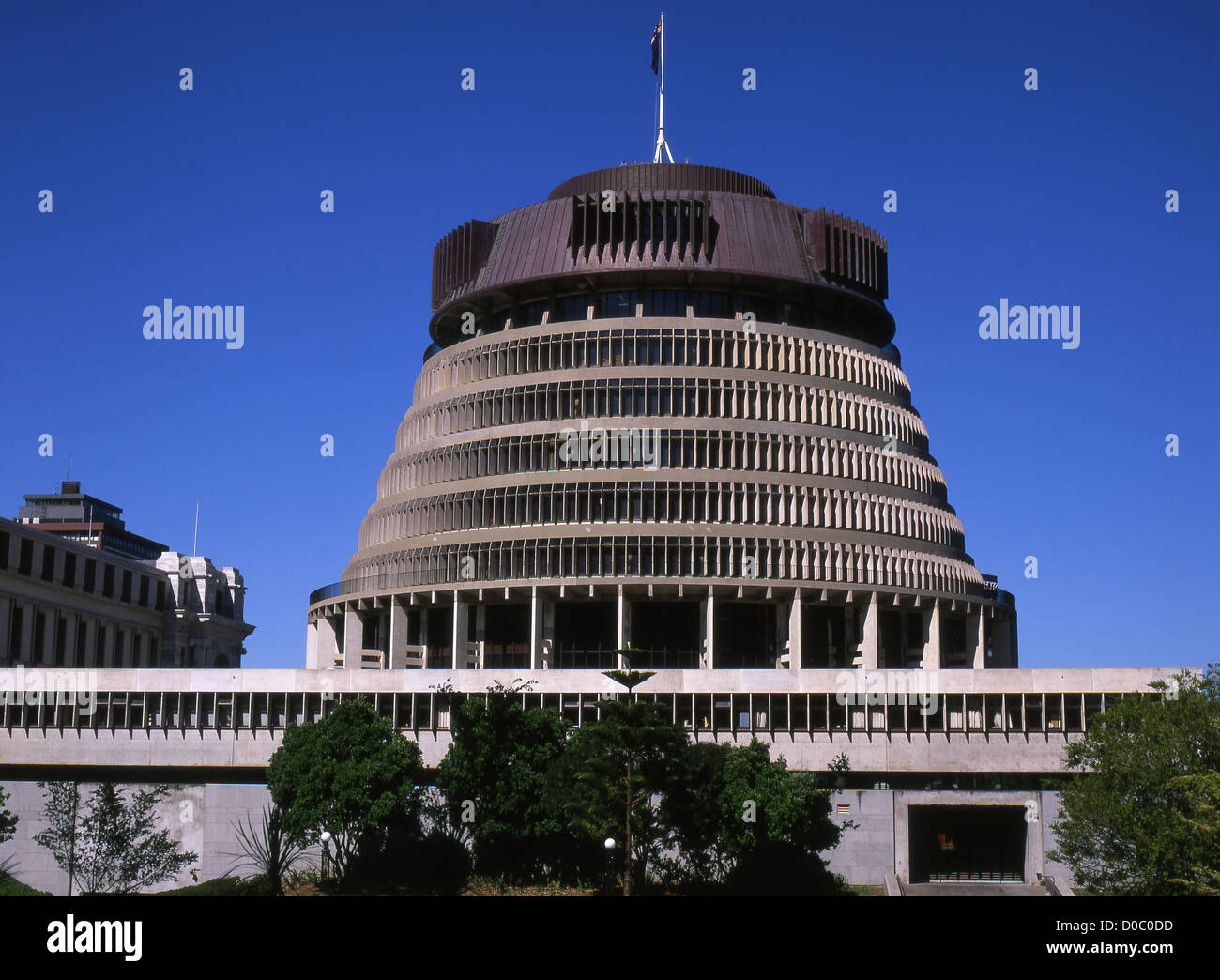 New Zealand, Wellington, The Beehive, Executive Wing, Government Stock ...