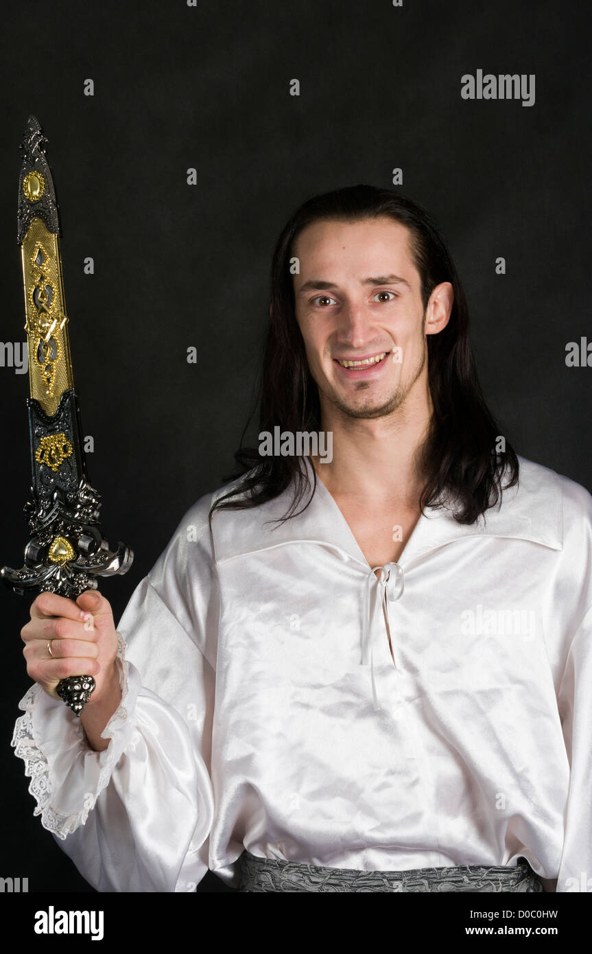 fairy tale prince king actor costume man male Stock Photo - Alamy