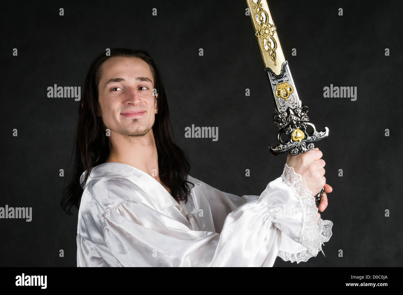 fairy tale prince king actor costume man male Stock Photo - Alamy