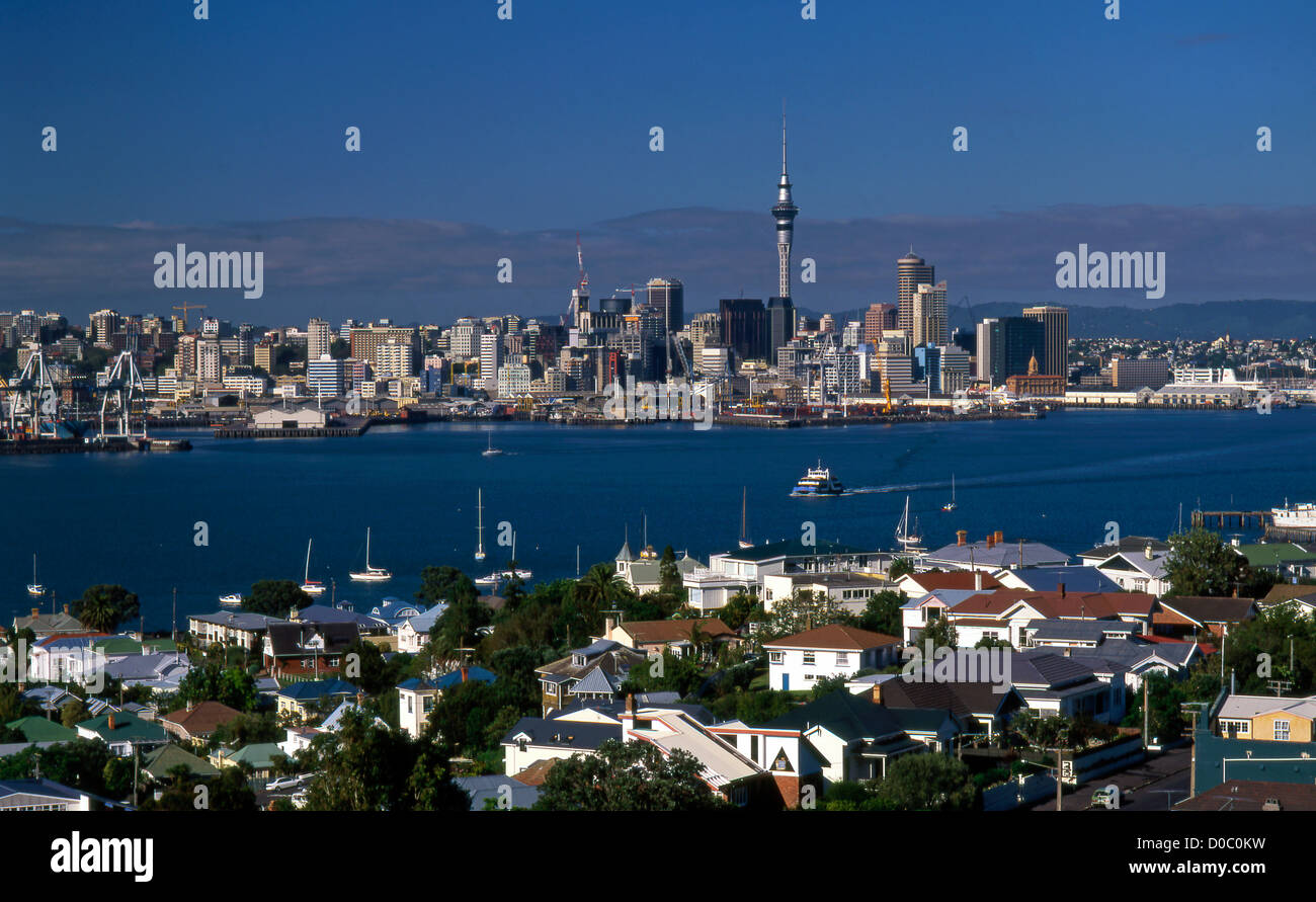 General view auckland skyline hi-res stock photography and images - Alamy