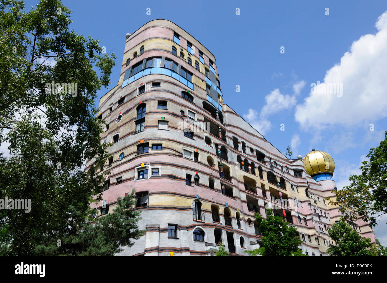 Hundertwasser building darmstadt germany hi-res stock photography and ...
