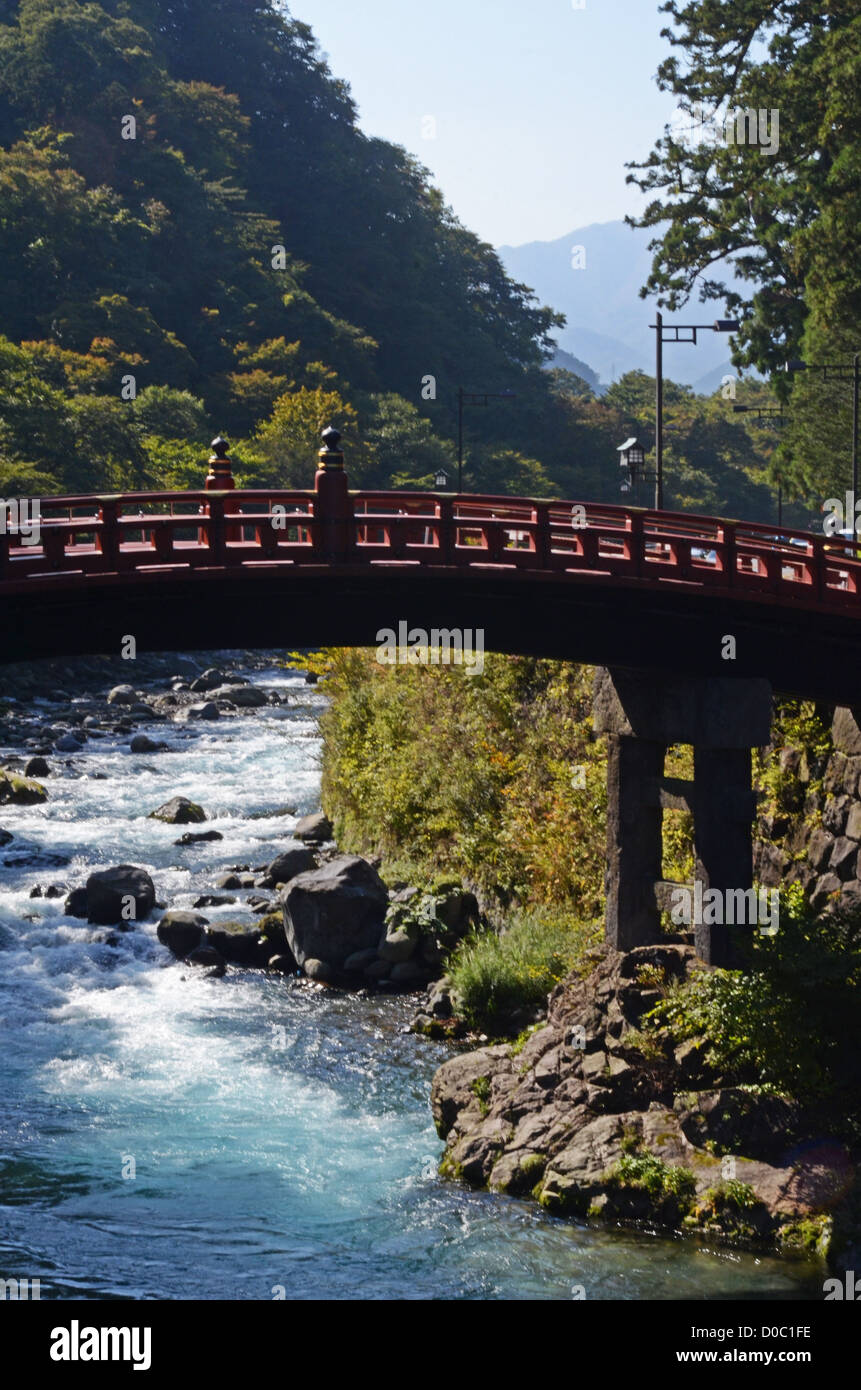 Shinkyo Sacred Bridge, Nikko Stock Photo - Alamy