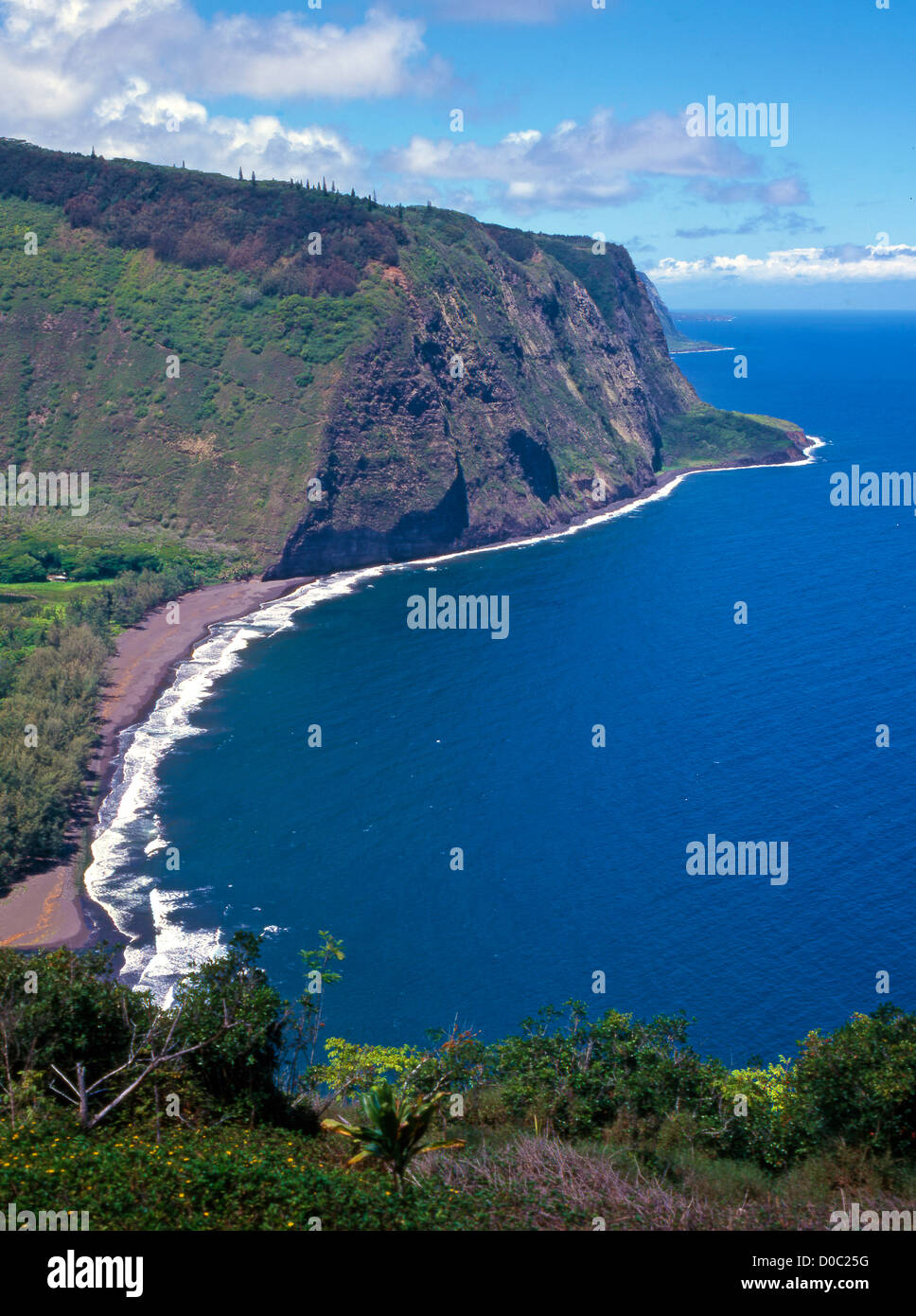 USA, Hawaii, Big Island, Waipio Bay Stock Photo - Alamy