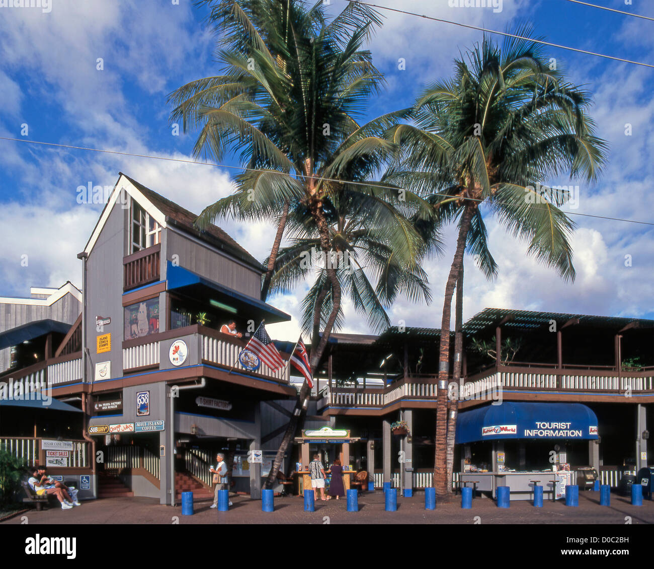 USA, Hawaii, Maui, Lahaina, Front Street Stock Photo - Alamy