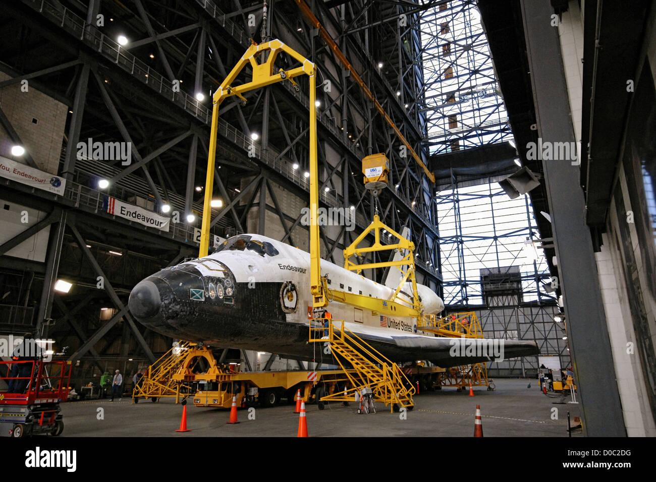 Space shuttle external tank assembly hi-res stock photography and ...